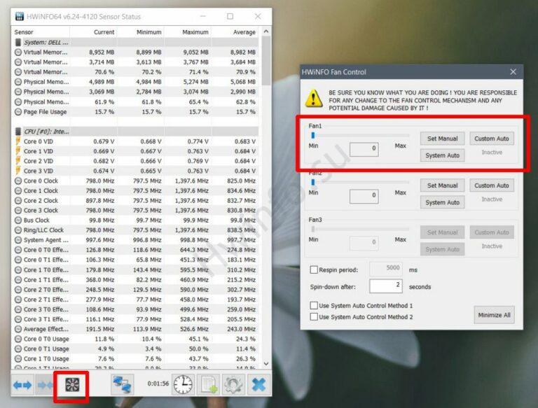 How To Use Hwinfo 32 64 Bit Settings Instructions